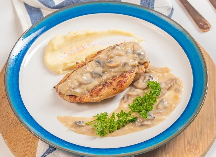 Resep Saus Jamur Creamy, Pelengkap Steak Ayam Agar Makin Enak - FiberCreme