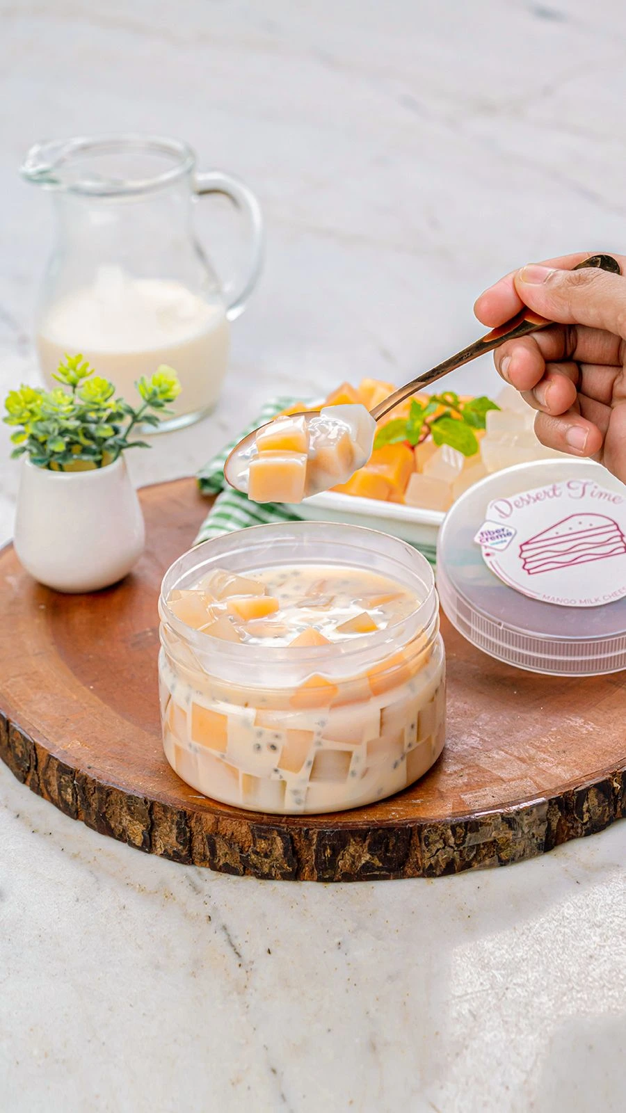 Resep Mango Milk Cheese: Manis, Gurih dan Creamy Jadi Satu - FiberCreme